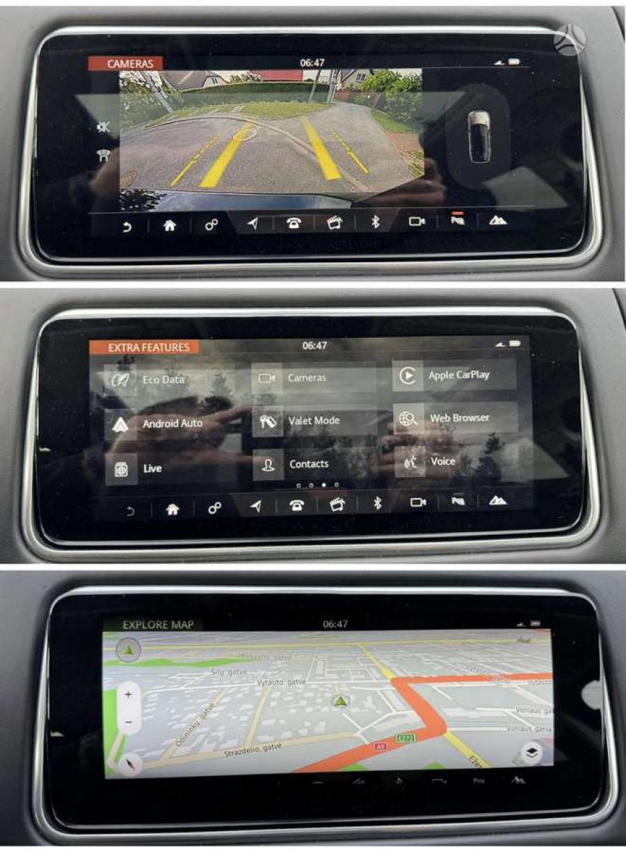 Melns Land Rover Range Rover Sport 2020 Šauļi, ar dzinēja tilpumu 3.00 L un nobraukumu 214 tūkst. km par 25880 €, foto 27 vietnē AUTOMOTO.COM.LV