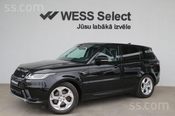 Melns Land Rover Range Rover Sport 2020 Rīga, ar dzinēja tilpumu 3.00 L un nobraukumu 116 tūkst. km par 29000 €, foto  vietnē AUTOMOTO.COM.LV