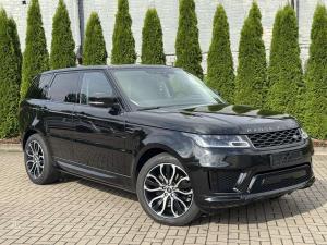 Melns Land Rover Range Rover Sport 2020 Šauļi, ar dzinēja tilpumu 2.99 L un nobraukumu 214 tūkst. km par 23990 €, foto  vietnē AUTOMOTO.COM.LV
