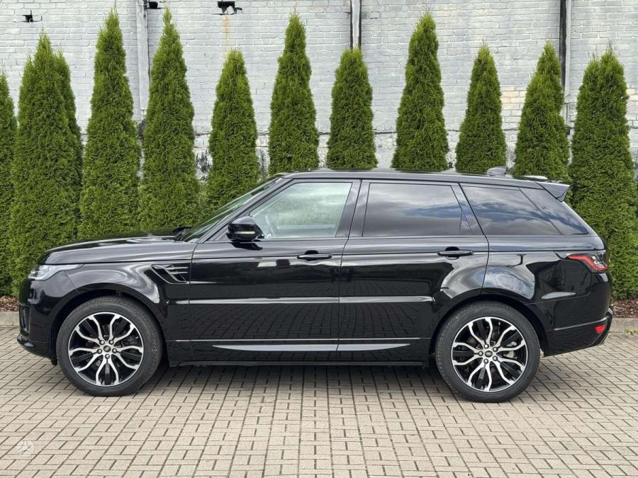 Melns Land Rover Range Rover Sport 2020 Šauļi, ar dzinēja tilpumu 2.99 L un nobraukumu 214 tūkst. km par 23990 €, foto 5 vietnē AUTOMOTO.COM.LV