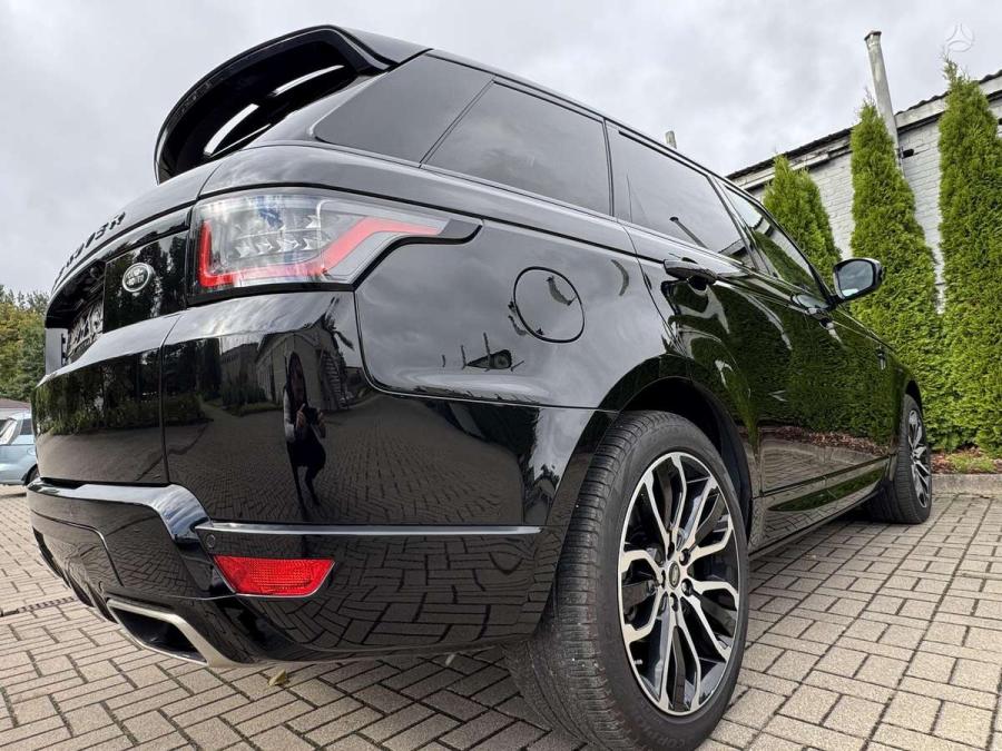 Melns Land Rover Range Rover Sport 2020 Šauļi, ar dzinēja tilpumu 2.99 L un nobraukumu 214 tūkst. km par 23990 €, foto 10 vietnē AUTOMOTO.COM.LV