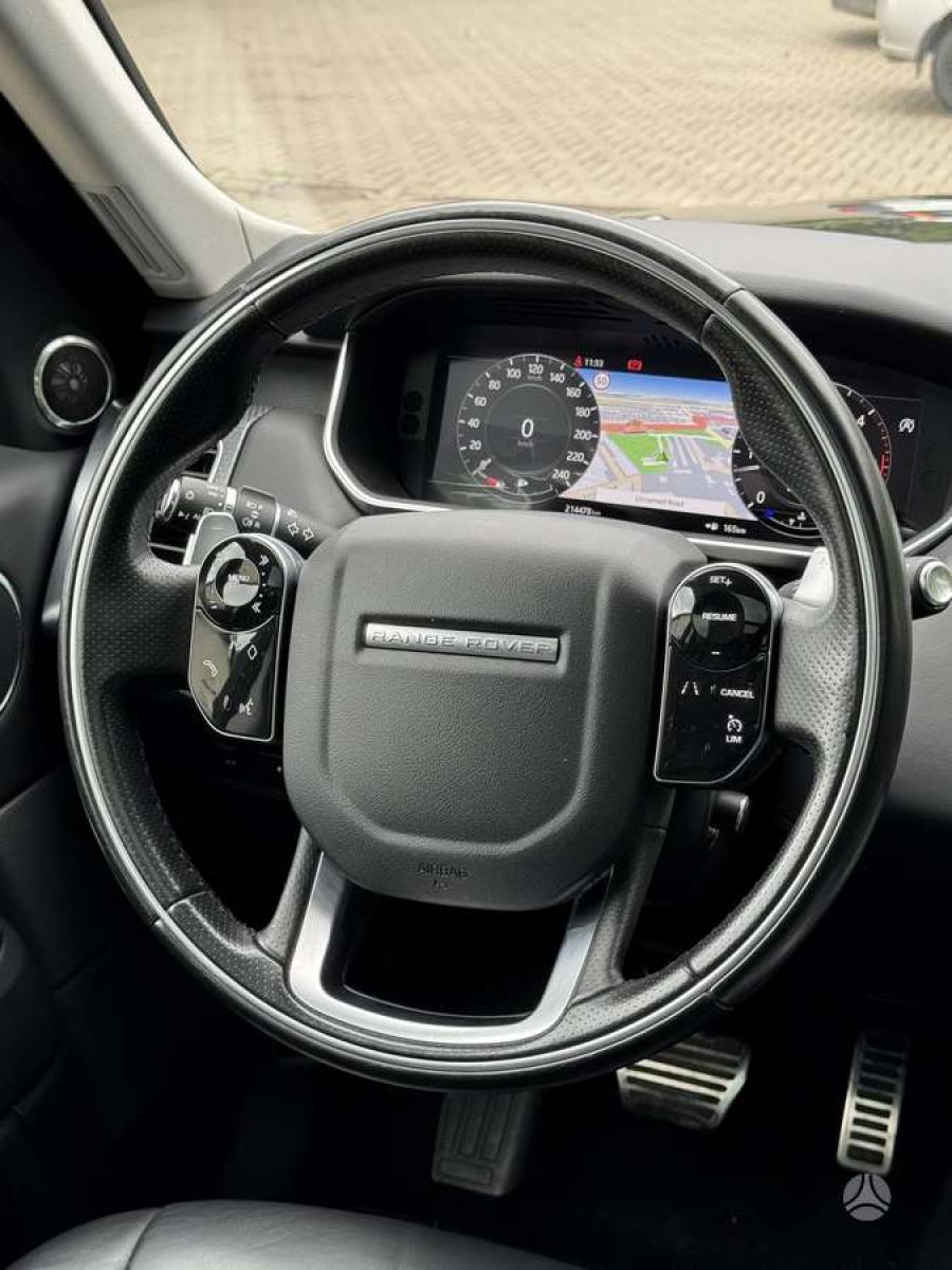 Melns Land Rover Range Rover Sport 2020 Šauļi, ar dzinēja tilpumu 2.99 L un nobraukumu 214 tūkst. km par 23990 €, foto 20 vietnē AUTOMOTO.COM.LV