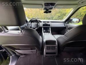 Black Land Rover Range Rover Sport 2020 in Riga, with an engine capacity of 3.00 L and mileage of 103 thousand km for 29700 €, photo 9 on AUTOMOTO.COM.LV