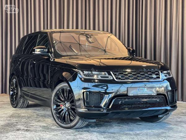 Melns Land Rover Range Rover Sport 2021 Marijampole, ar dzinēja tilpumu 3.00 L un nobraukumu 51 tūkst. km par 39950 €, foto 2 vietnē AUTOMOTO.COM.LV