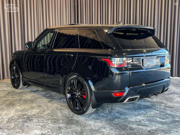 Melns Land Rover Range Rover Sport 2021 Marijampole, ar dzinēja tilpumu 3.00 L un nobraukumu 51 tūkst. km par 39950 €, foto 6 vietnē AUTOMOTO.COM.LV