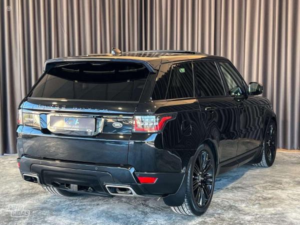 Melns Land Rover Range Rover Sport 2021 Marijampole, ar dzinēja tilpumu 3.00 L un nobraukumu 51 tūkst. km par 39950 €, foto 7 vietnē AUTOMOTO.COM.LV