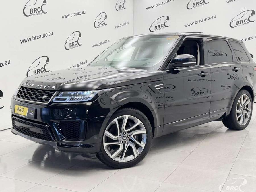 Melns Land Rover Range Rover Sport 2021 Viļņa, ar dzinēja tilpumu 3.00 L un nobraukumu 119 tūkst. km par 35900 €, foto 1 vietnē AUTOMOTO.COM.LV