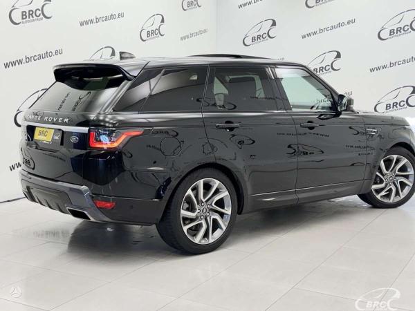 Melns Land Rover Range Rover Sport 2021 Viļņa, ar dzinēja tilpumu 3.00 L un nobraukumu 119 tūkst. km par 35900 €, foto 3 vietnē AUTOMOTO.COM.LV