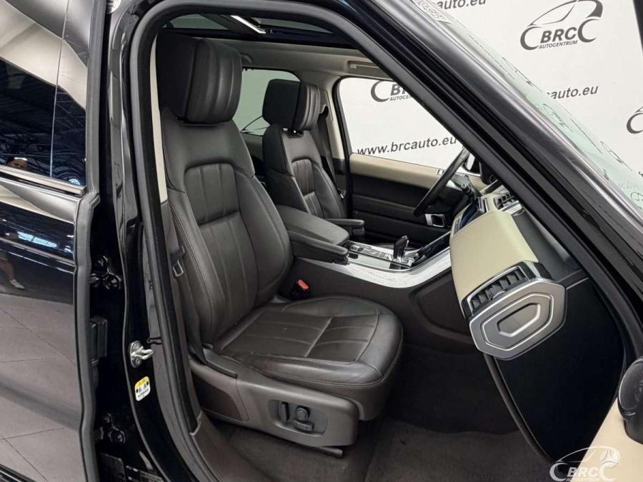 Melns Land Rover Range Rover Sport 2021 Viļņa, ar dzinēja tilpumu 3.00 L un nobraukumu 119 tūkst. km par 35900 €, foto 9 vietnē AUTOMOTO.COM.LV