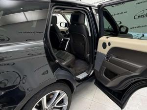 Melns Land Rover Range Rover Sport 2021 Viļņa, ar dzinēja tilpumu 3.00 L un nobraukumu 119 tūkst. km par 35900 €, foto 16 vietnē AUTOMOTO.COM.LV