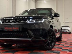 Black Land Rover Range Rover Sport 2021 in Vilnius, with an engine capacity of 3.00 L and mileage of 197 thousand km for 32900 €, photo 9 on AUTOMOTO.COM.LV