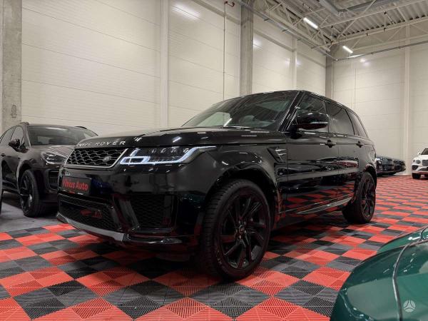 Black Land Rover Range Rover Sport 2021 in Vilnius, with an engine capacity of 3.00 L and mileage of 197 thousand km for 32900 €, photo 1 on AUTOMOTO.COM.LV