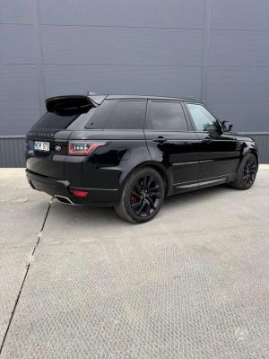 Melns Land Rover Range Rover Sport 2022 Viļņa, ar dzinēja tilpumu 3.00 L un nobraukumu 157 tūkst. km par 36700 €, foto 5 vietnē AUTOMOTO.COM.LV