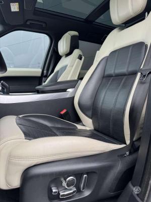 Melns Land Rover Range Rover Sport 2022 Viļņa, ar dzinēja tilpumu 3.00 L un nobraukumu 157 tūkst. km par 36700 €, foto 9 vietnē AUTOMOTO.COM.LV
