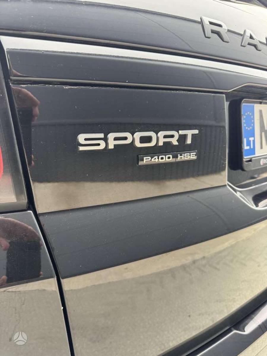 Melns Land Rover Range Rover Sport 2022 Viļņa, ar dzinēja tilpumu 3.00 L un nobraukumu 157 tūkst. km par 36700 €, foto 19 vietnē AUTOMOTO.COM.LV