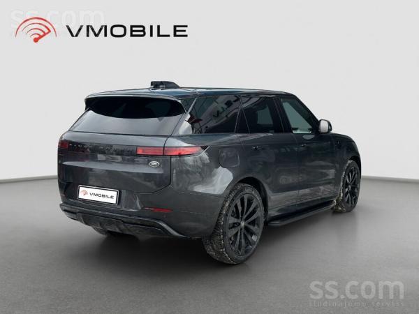 Melns Land Rover Range Rover Sport 2023 Rīga, ar dzinēja tilpumu 3.00 L un nobraukumu 59 tūkst. km par 85900 €, foto 2 vietnē AUTOMOTO.COM.LV