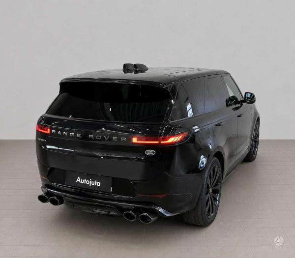 Black Land Rover Range Rover Sport 2023 in Kaunas, with an engine capacity of 3.00 L and mileage of 106 thousand km for 85000 €, photo 4 on AUTOMOTO.COM.LV