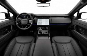 Black Land Rover Range Rover Sport 2023 in Kaunas, with an engine capacity of 3.00 L and mileage of 106 thousand km for 85000 €, photo 9 on AUTOMOTO.COM.LV