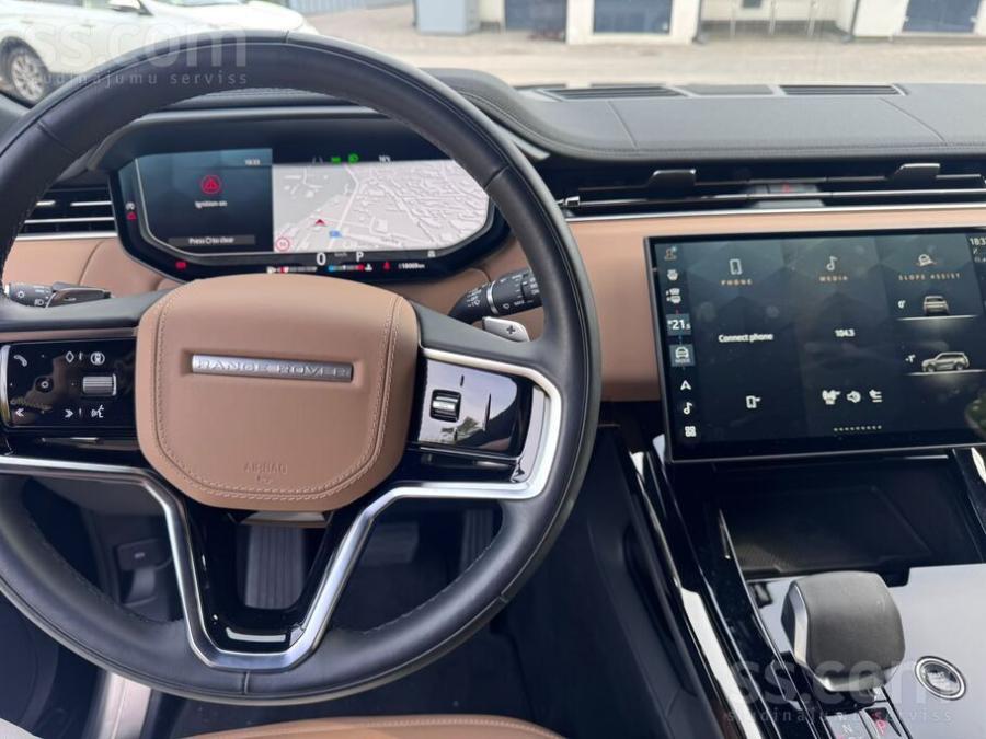 Melns Land Rover Range Rover Sport 2025 Rīga, ar dzinēja tilpumu 3.00 L un nobraukumu 18 tūkst. km par 85000 €, foto 8 vietnē AUTOMOTO.COM.LV