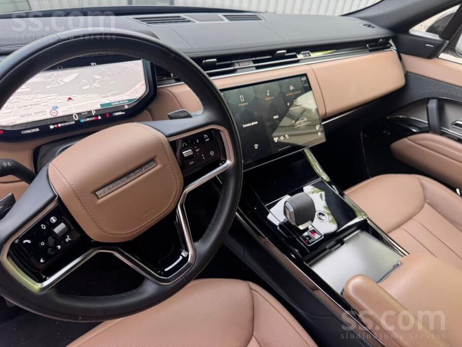 Melns Land Rover Range Rover Sport 2025 Rīga, ar dzinēja tilpumu 3.00 L un nobraukumu 18 tūkst. km par 85000 €, foto 9 vietnē AUTOMOTO.COM.LV