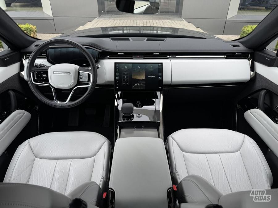 Black Land Rover Range Rover Sport 2025 in Vilnius, with an engine capacity of 3.00 L and mileage of 14 thousand km for 78900 €, photo 10 on AUTOMOTO.COM.LV
