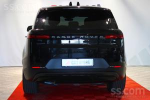 Black Land Rover Range Rover Sport 2025 in Riga, with an engine capacity of 3.00 L and mileage of 18 thousand km for 89900 €, photo 6 on AUTOMOTO.COM.LV