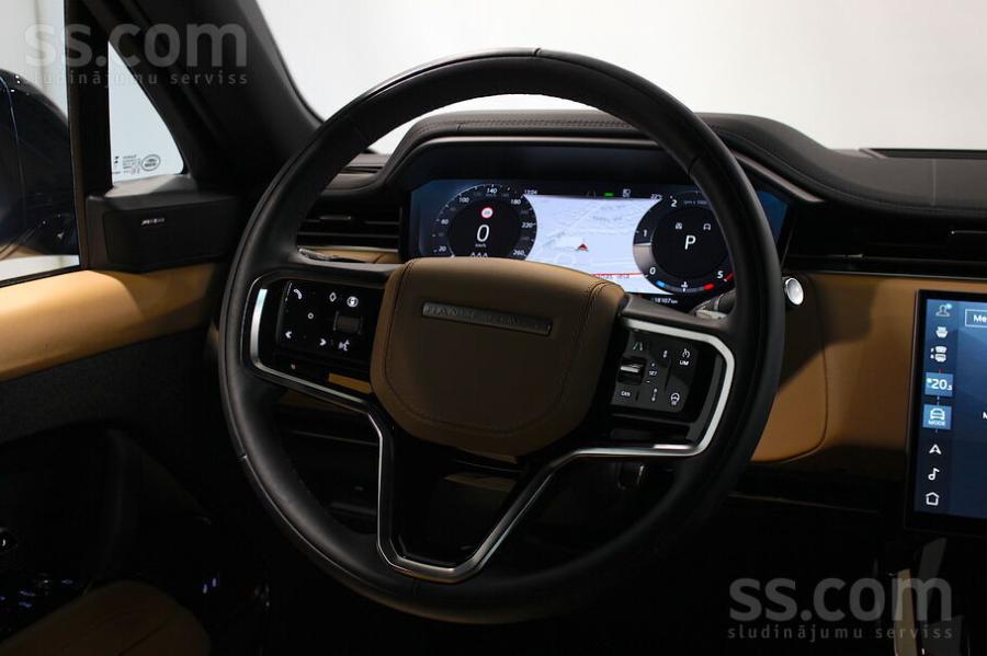 Black Land Rover Range Rover Sport 2025 in Riga, with an engine capacity of 3.00 L and mileage of 18 thousand km for 89900 €, photo 27 on AUTOMOTO.COM.LV