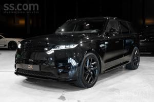 Melns Land Rover Range Rover Sport 2025 Rīga, ar dzinēja tilpumu 3.00 L un nobraukumu 10 tūkst. km par 109000 €, foto 1 vietnē AUTOMOTO.COM.LV