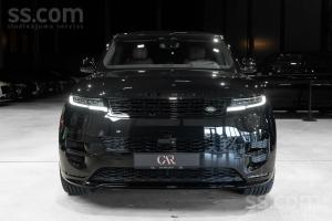 Black Land Rover Range Rover Sport 2025 in Riga, with an engine capacity of 3.00 L and mileage of 10 thousand km for 109000 €, photo 3 on AUTOMOTO.COM.LV