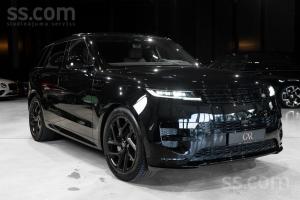 Black Land Rover Range Rover Sport 2025 in Riga, with an engine capacity of 3.00 L and mileage of 10 thousand km for 109000 €, photo 4 on AUTOMOTO.COM.LV