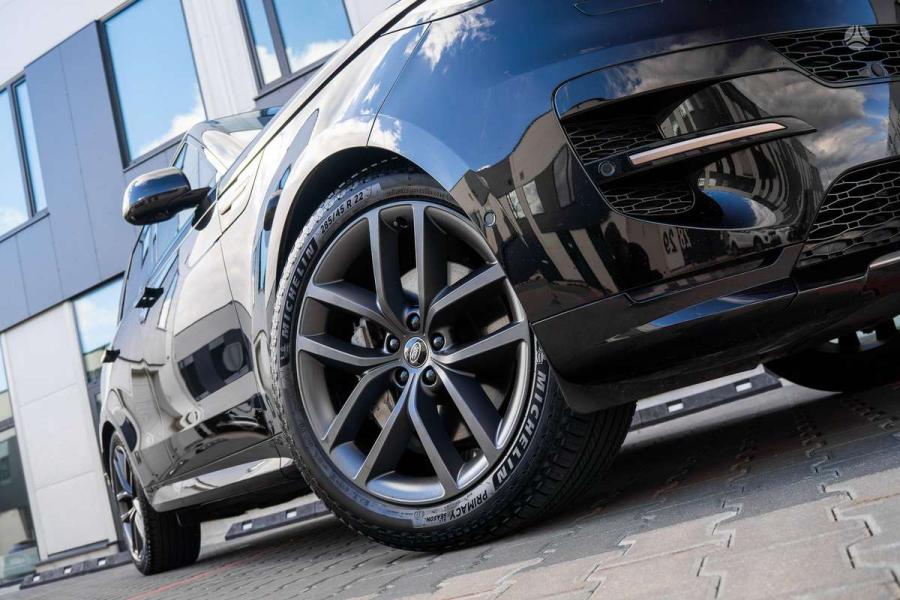 Melns Land Rover Range Rover Sport 2025 Viļņa, ar dzinēja tilpumu 3.00 L un nobraukumu 15 tūkst. km par 89900 €, foto 35 vietnē AUTOMOTO.COM.LV
