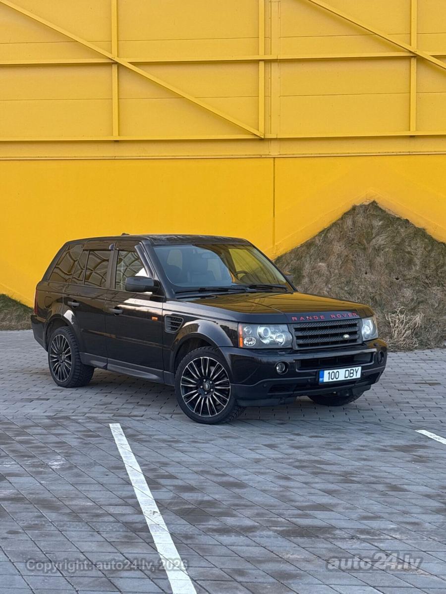 Black Land Rover Range Rover Sport 2008 in Tallinn, with an engine capacity of 3.60 L and mileage of 300 thousand km for 4900 €, photo 1 on AUTOMOTO.COM.LV