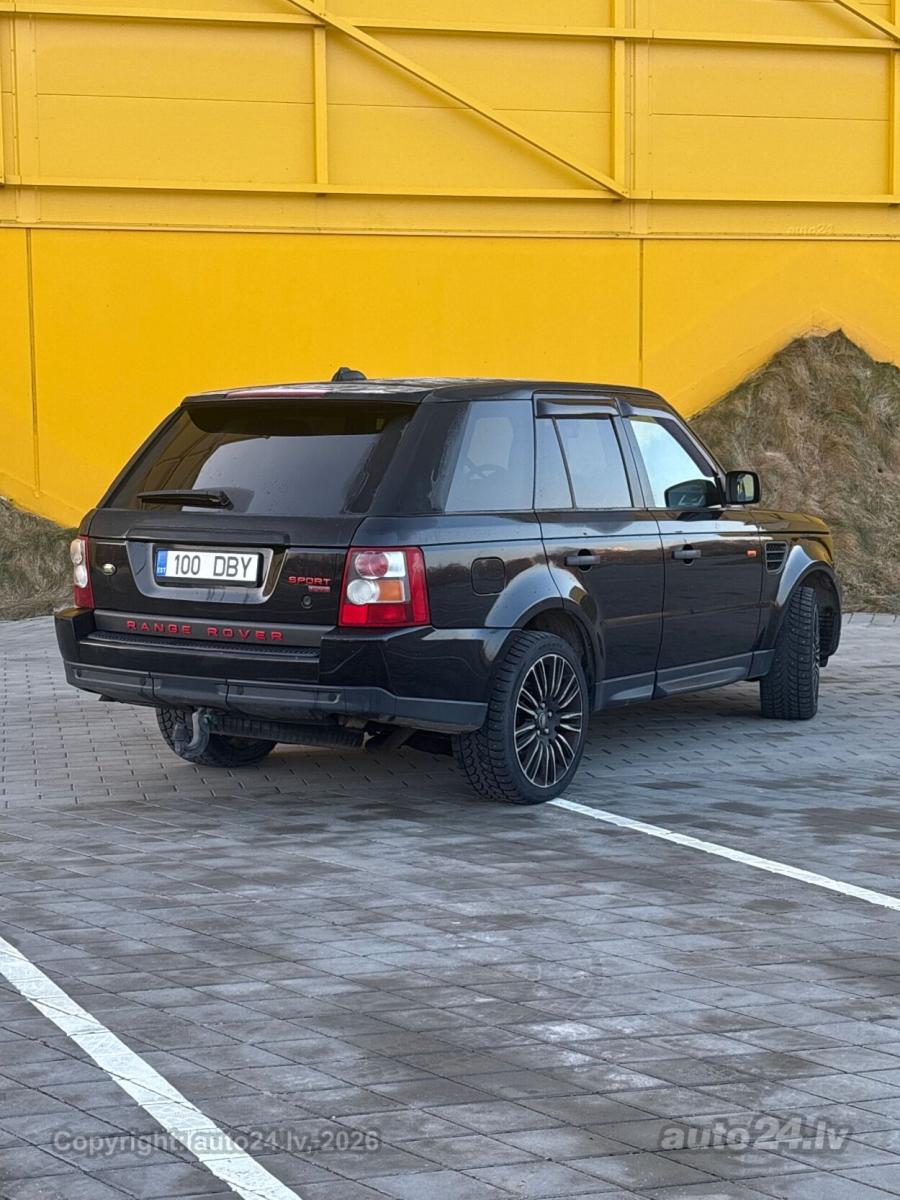 Black Land Rover Range Rover Sport 2008 in Tallinn, with an engine capacity of 3.60 L and mileage of 300 thousand km for 4900 €, photo 6 on AUTOMOTO.COM.LV