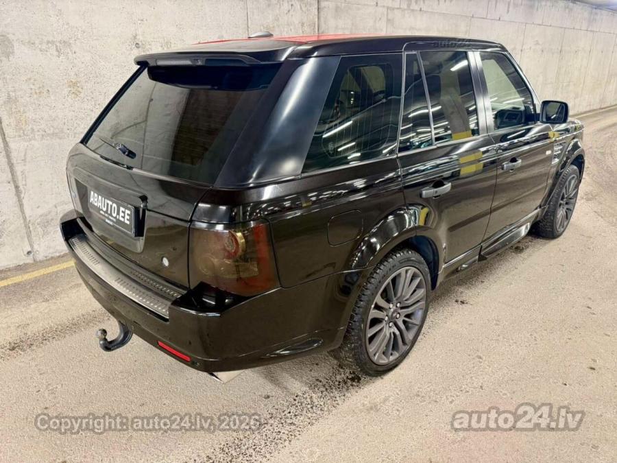 Black Land Rover Range Rover Sport 2010 in Tallinn, with an engine capacity of 3.60 L and mileage of 449 thousand km for 4995 €, photo 2 on AUTOMOTO.COM.LV