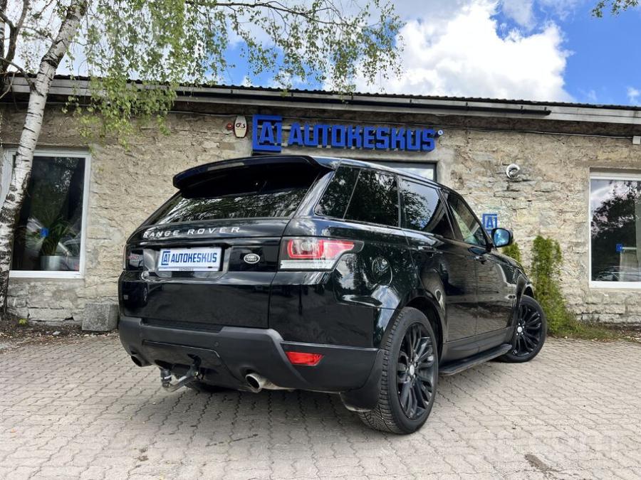 Melns Land Rover Range Rover Sport 2018 Tallina, ar dzinēja tilpumu 3.00 L un nobraukumu 150 tūkst. km par 21990 €, foto 2 vietnē AUTOMOTO.COM.LV