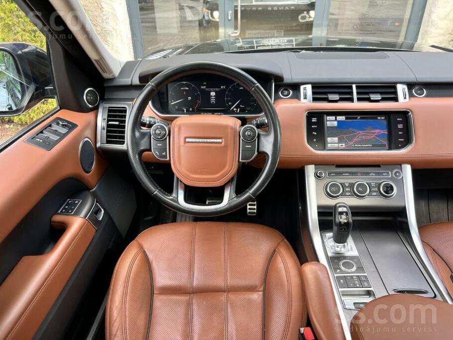 Melns Land Rover Range Rover Sport 2018 Tallina, ar dzinēja tilpumu 3.00 L un nobraukumu 150 tūkst. km par 21990 €, foto 4 vietnē AUTOMOTO.COM.LV