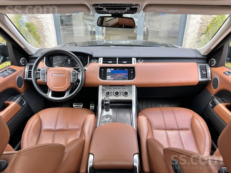 Melns Land Rover Range Rover Sport 2018 Tallina, ar dzinēja tilpumu 3.00 L un nobraukumu 150 tūkst. km par 21990 €, foto 5 vietnē AUTOMOTO.COM.LV