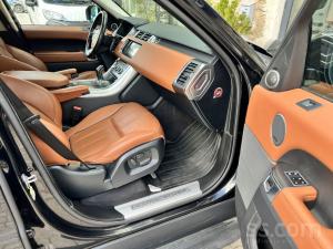 Melns Land Rover Range Rover Sport 2018 Tallina, ar dzinēja tilpumu 3.00 L un nobraukumu 150 tūkst. km par 21990 €, foto 7 vietnē AUTOMOTO.COM.LV