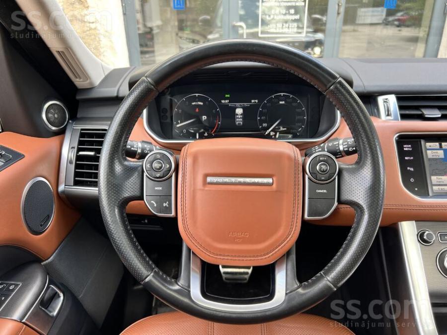Melns Land Rover Range Rover Sport 2018 Tallina, ar dzinēja tilpumu 3.00 L un nobraukumu 150 tūkst. km par 21990 €, foto 17 vietnē AUTOMOTO.COM.LV