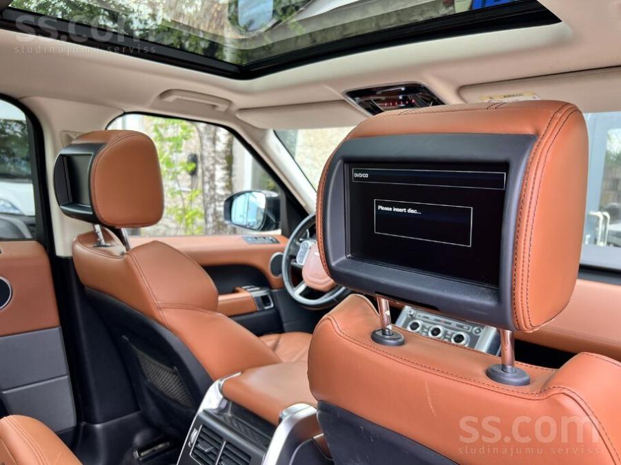 Melns Land Rover Range Rover Sport 2018 Tallina, ar dzinēja tilpumu 3.00 L un nobraukumu 150 tūkst. km par 21990 €, foto 18 vietnē AUTOMOTO.COM.LV
