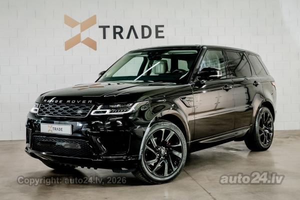 Black Land Rover Range Rover Sport 2018 in Parnu, with an engine capacity of 3.00 L and mileage of 151 thousand km for 29990 €, photo 1 on AUTOMOTO.COM.LV