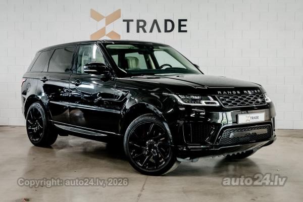 Black Land Rover Range Rover Sport 2018 in Parnu, with an engine capacity of 3.00 L and mileage of 151 thousand km for 29990 €, photo 2 on AUTOMOTO.COM.LV