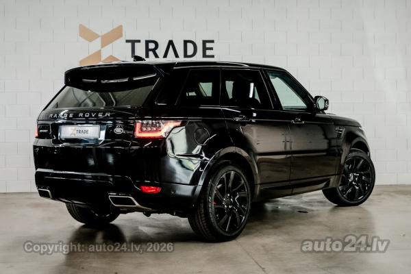 Black Land Rover Range Rover Sport 2018 in Parnu, with an engine capacity of 3.00 L and mileage of 151 thousand km for 29990 €, photo 6 on AUTOMOTO.COM.LV