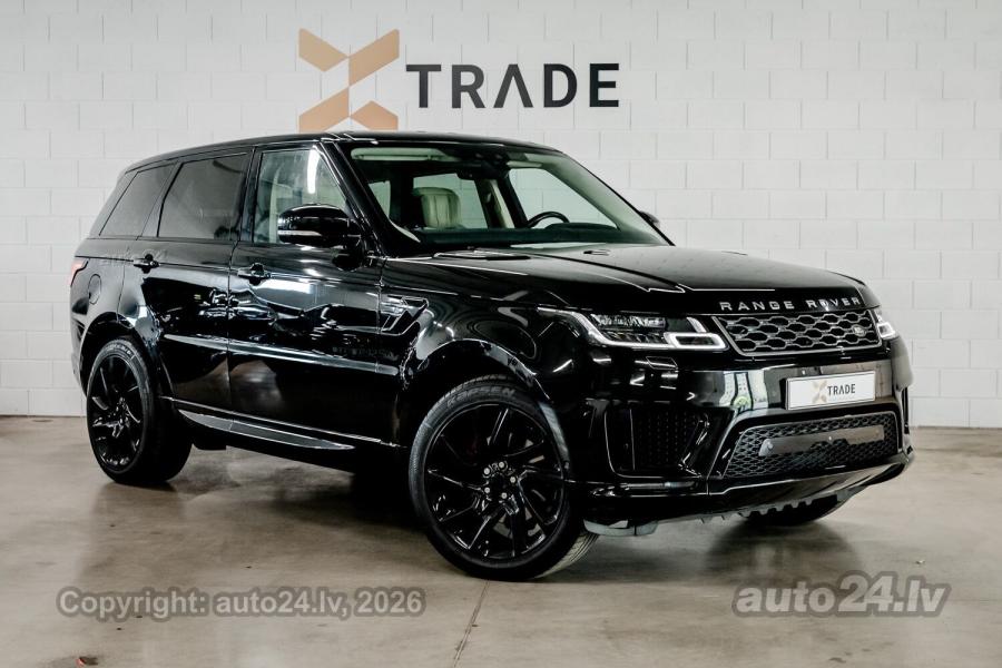 Melns Land Rover Range Rover Sport 2018 Pērnava, ar dzinēja tilpumu 3.00 L un nobraukumu 151 tūkst. km par 29990 €, foto 3 vietnē AUTOMOTO.COM.LV