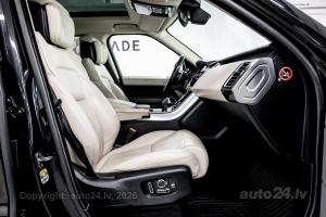 Melns Land Rover Range Rover Sport 2018 Pērnava, ar dzinēja tilpumu 3.00 L un nobraukumu 151 tūkst. km par 29990 €, foto 12 vietnē AUTOMOTO.COM.LV