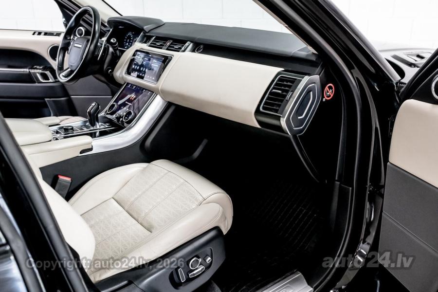 Melns Land Rover Range Rover Sport 2018 Pērnava, ar dzinēja tilpumu 3.00 L un nobraukumu 151 tūkst. km par 29990 €, foto 13 vietnē AUTOMOTO.COM.LV