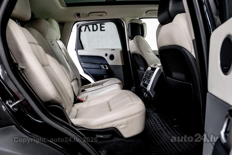 Melns Land Rover Range Rover Sport 2018 Pērnava, ar dzinēja tilpumu 3.00 L un nobraukumu 151 tūkst. km par 29990 €, foto 14 vietnē AUTOMOTO.COM.LV