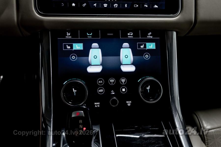 Melns Land Rover Range Rover Sport 2018 Pērnava, ar dzinēja tilpumu 3.00 L un nobraukumu 151 tūkst. km par 29990 €, foto 27 vietnē AUTOMOTO.COM.LV