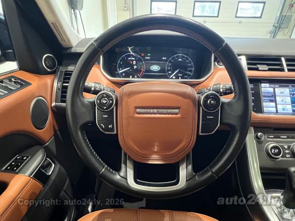Black Land Rover Range Rover Sport 2018 in Tallinn, with an engine capacity of 3.00 L and mileage of 102 thousand km for 19900 €, photo 10 on AUTOMOTO.COM.LV