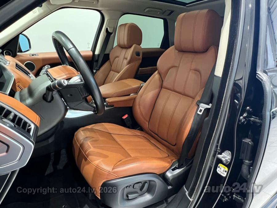 Black Land Rover Range Rover Sport 2018 in Tallinn, with an engine capacity of 3.00 L and mileage of 102 thousand km for 19900 €, photo 12 on AUTOMOTO.COM.LV